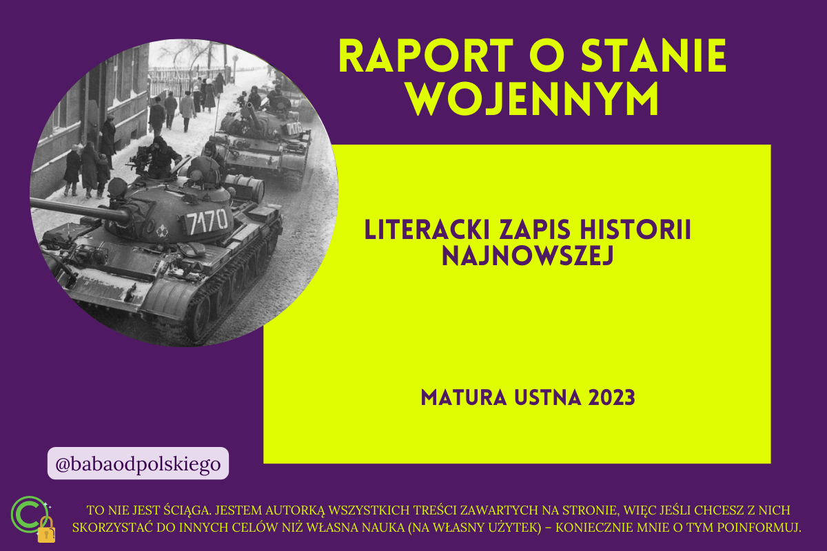 Literacki zapis historii najnowszej. Omów zagadnienie na podstawie wybranego opowiadania z tomu ...