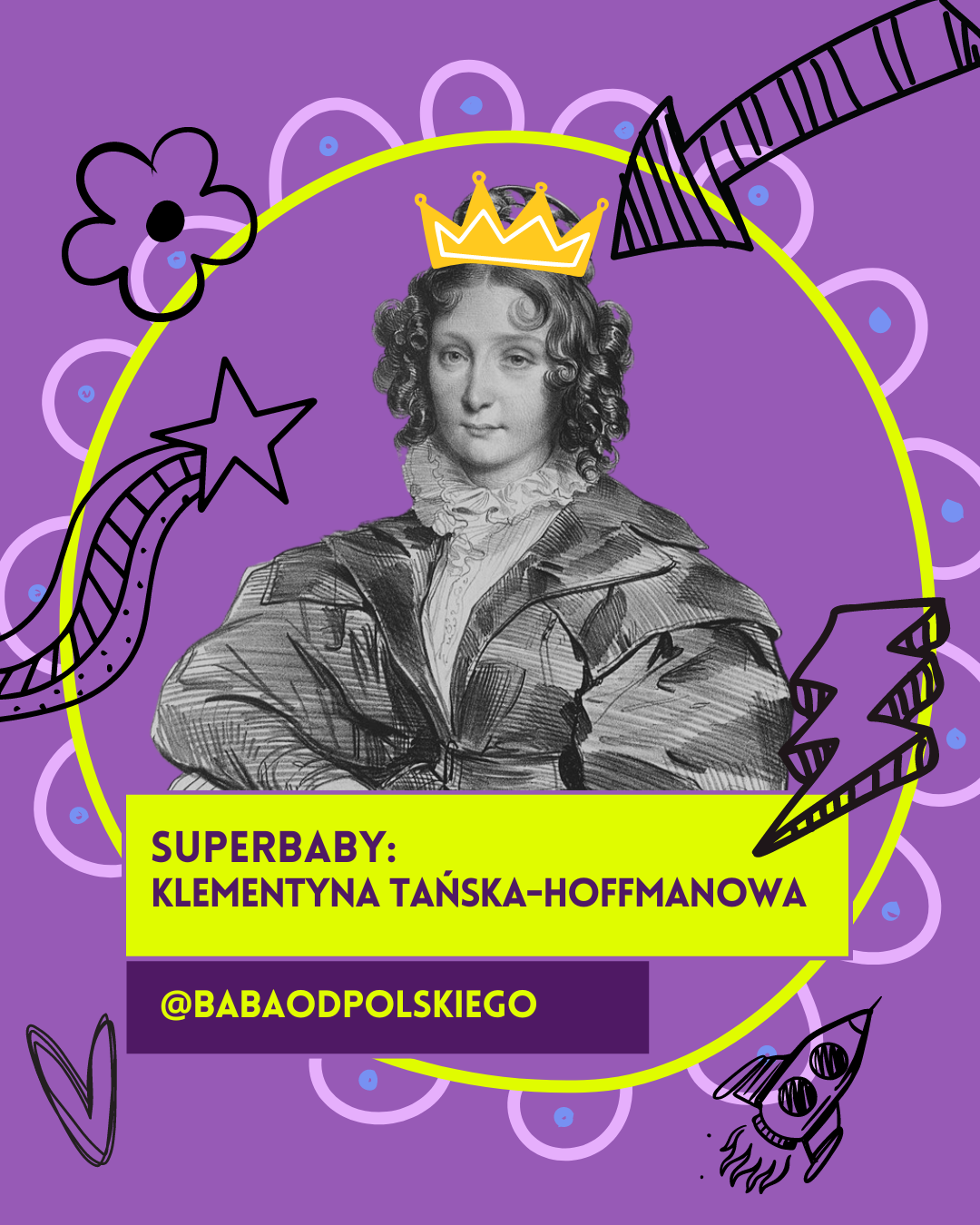 SUPERBABY: Klementyna z Tańskich Hoffmanowa - Baba od polskiego