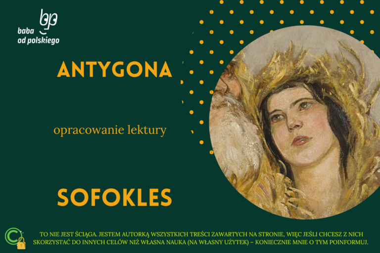 Antygona - Sofokles - Baba od polskiego