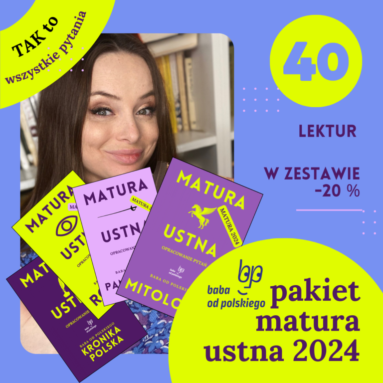 Matura ustna – zagadnienia ze „Zdążyć przed Panem Bogiem” z omówieniem – pytania jawne na 2024 i ...